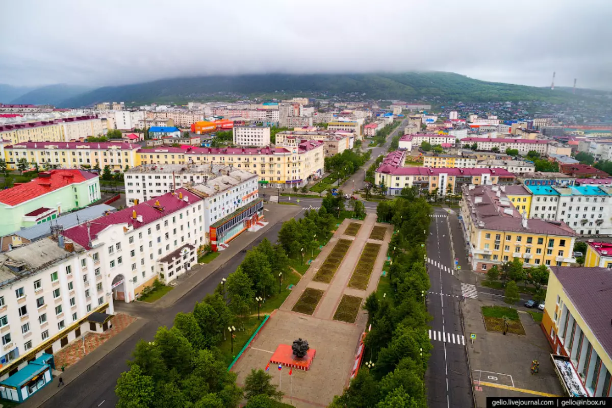 Magadan aus der Höhe: Eine harte Stadt am Meer 9536_19