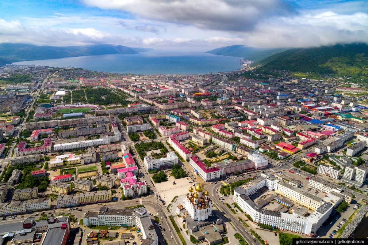 Magadan aus der Höhe: Eine harte Stadt am Meer 9536_4