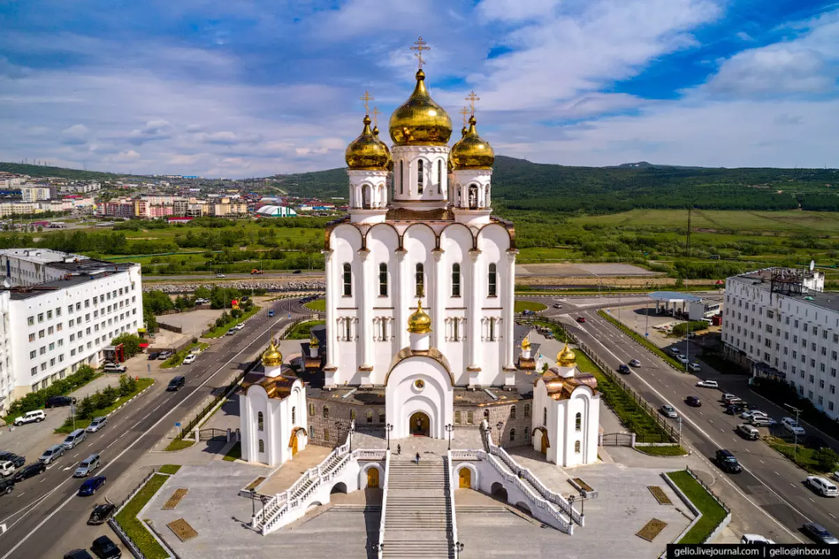 Magadan aus der Höhe: Eine harte Stadt am Meer 9536_6