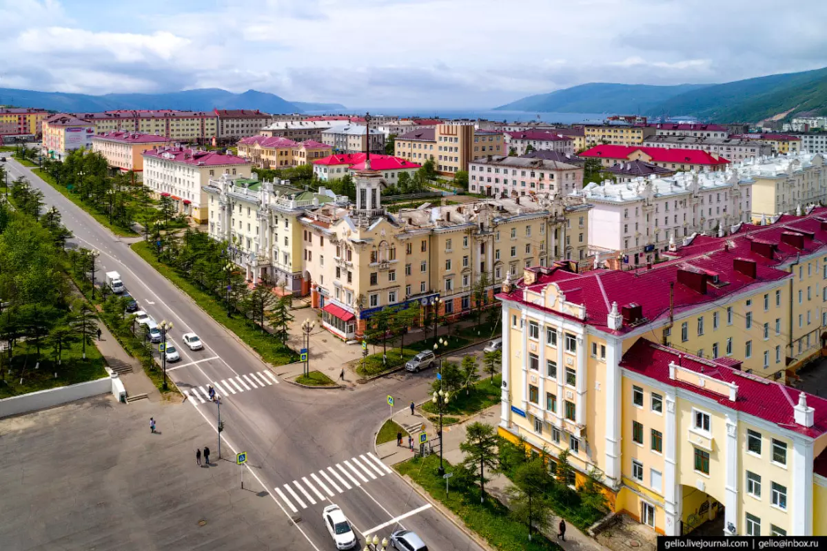 Magadan aus der Höhe: Eine harte Stadt am Meer 9536_9