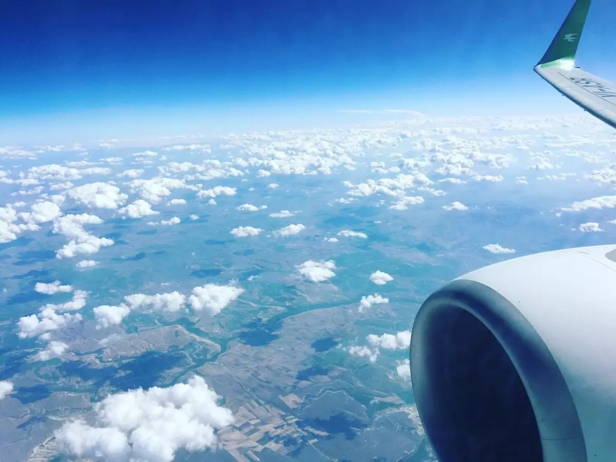 Evidencia colorida de que en la aeronave siempre necesitas sentarte por la ventana 9567_6