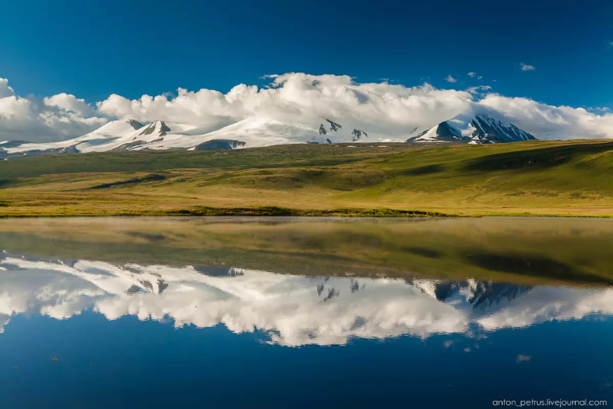 Snow-white fog altai. 9593_10