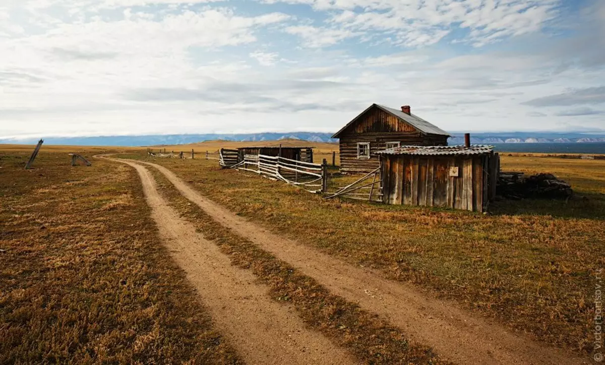 Kaéndahan Lake Baikal sareng Olkhon