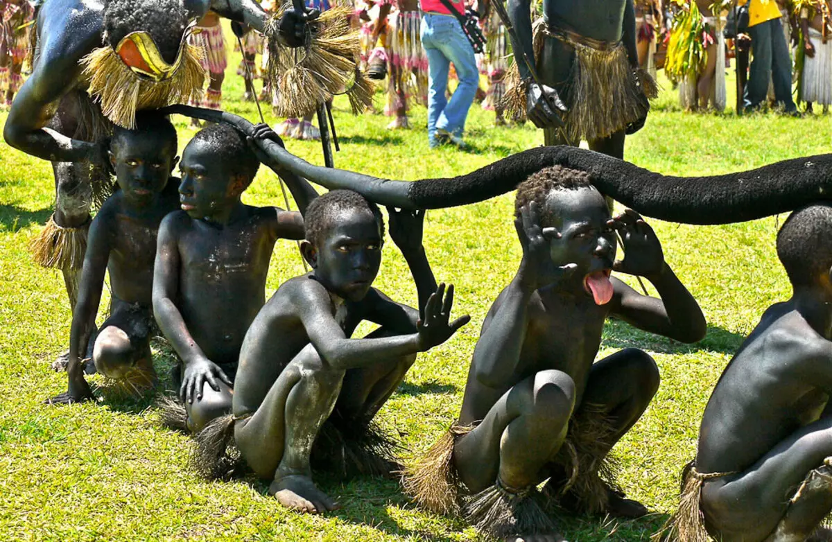 Papuans multicolores de Papouasie Nouvelle-Guinée 9661_18