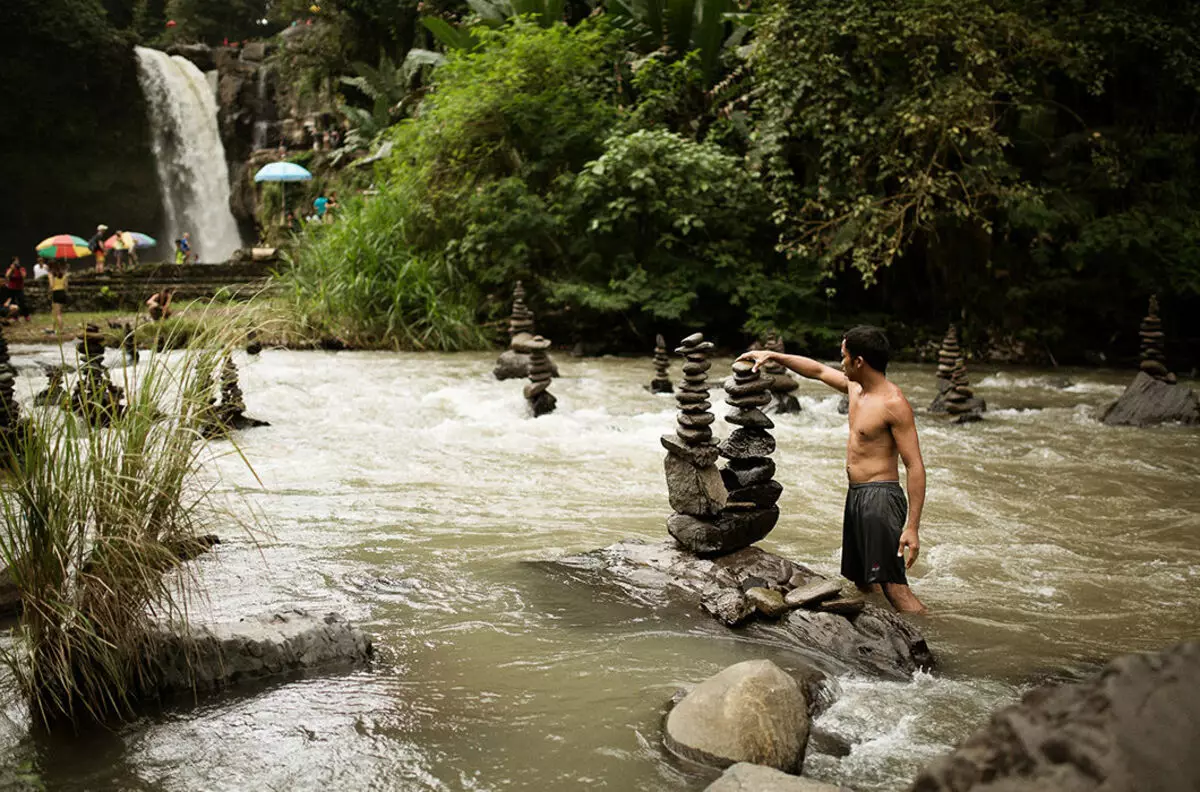 Projeto da foto sobre a ilha de Bali