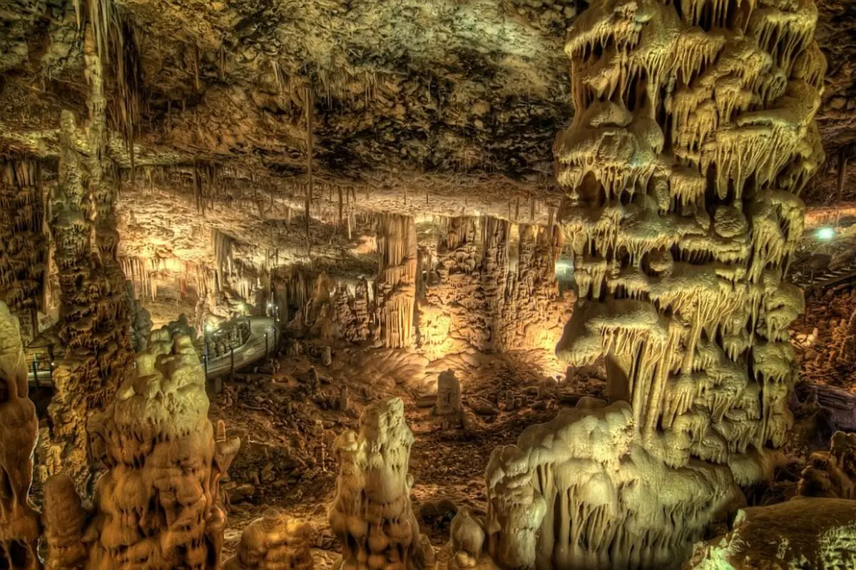 Autre planète: grotte d'affaissement stalactique 9765_12