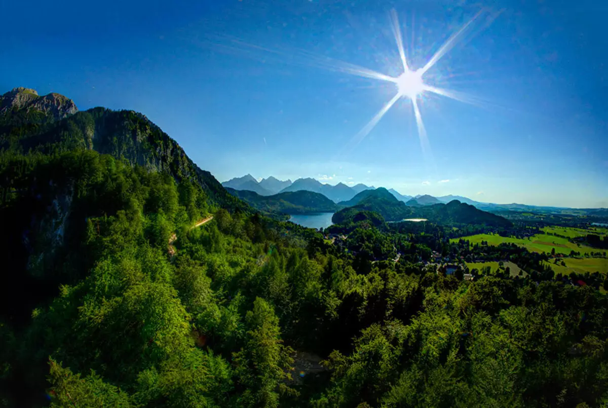 Caisleán Neuschwanstein sa Bhaváir