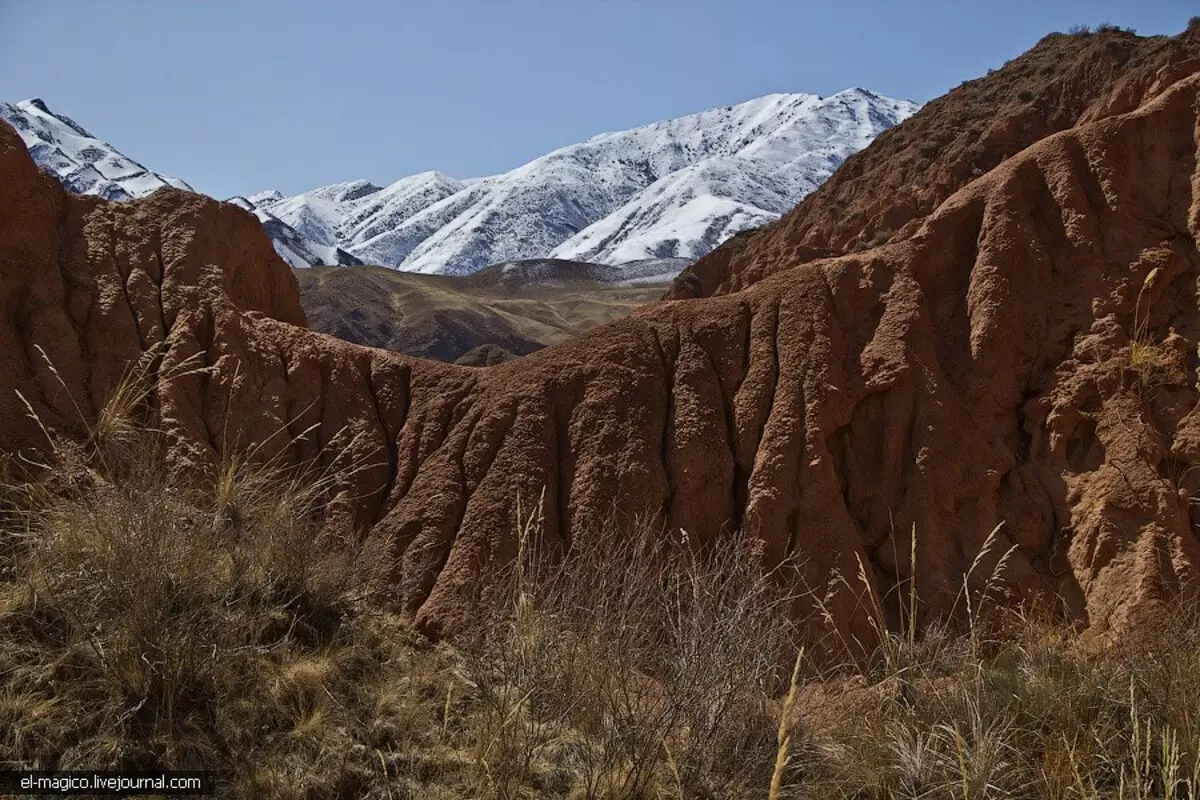 Kyrgyz의 Big Canyon.