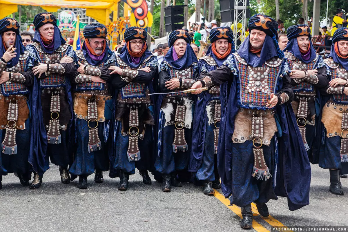 Tutti i colori dell'arcobaleno sul Carnevale in Repubblica Dominicana 9917_5