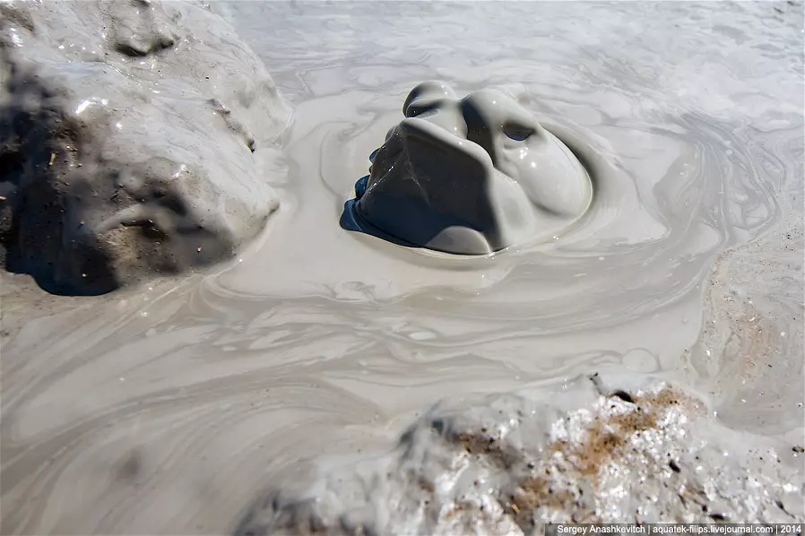 Lalaki nari awak atanapi gunung gunung Mud di Crimea 9934_18