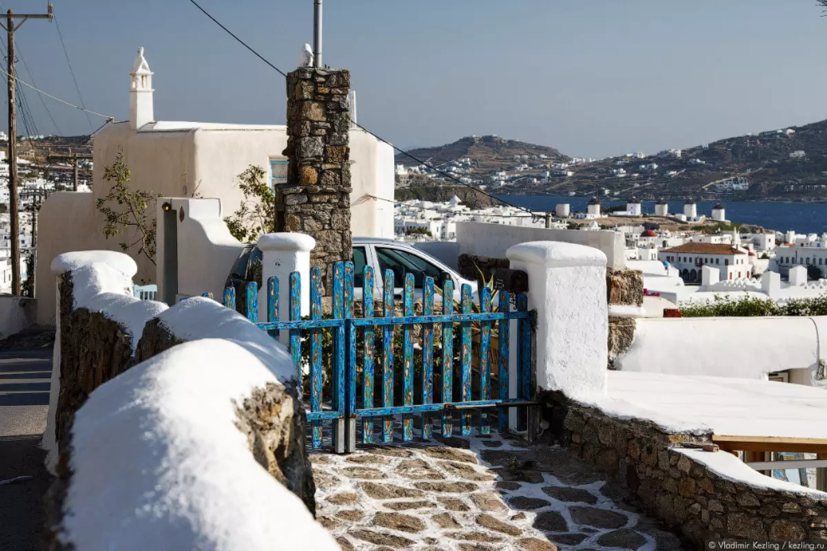 Poskad terang dari Mykonos