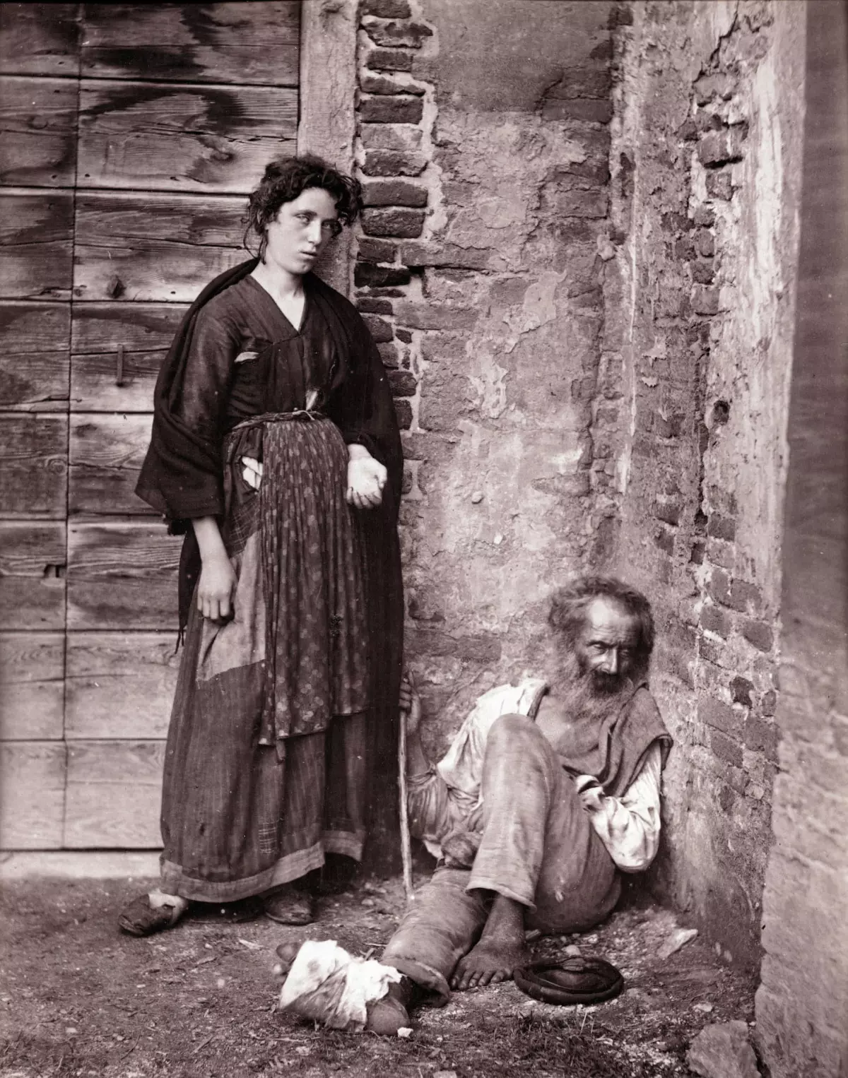 beggars. 1870.