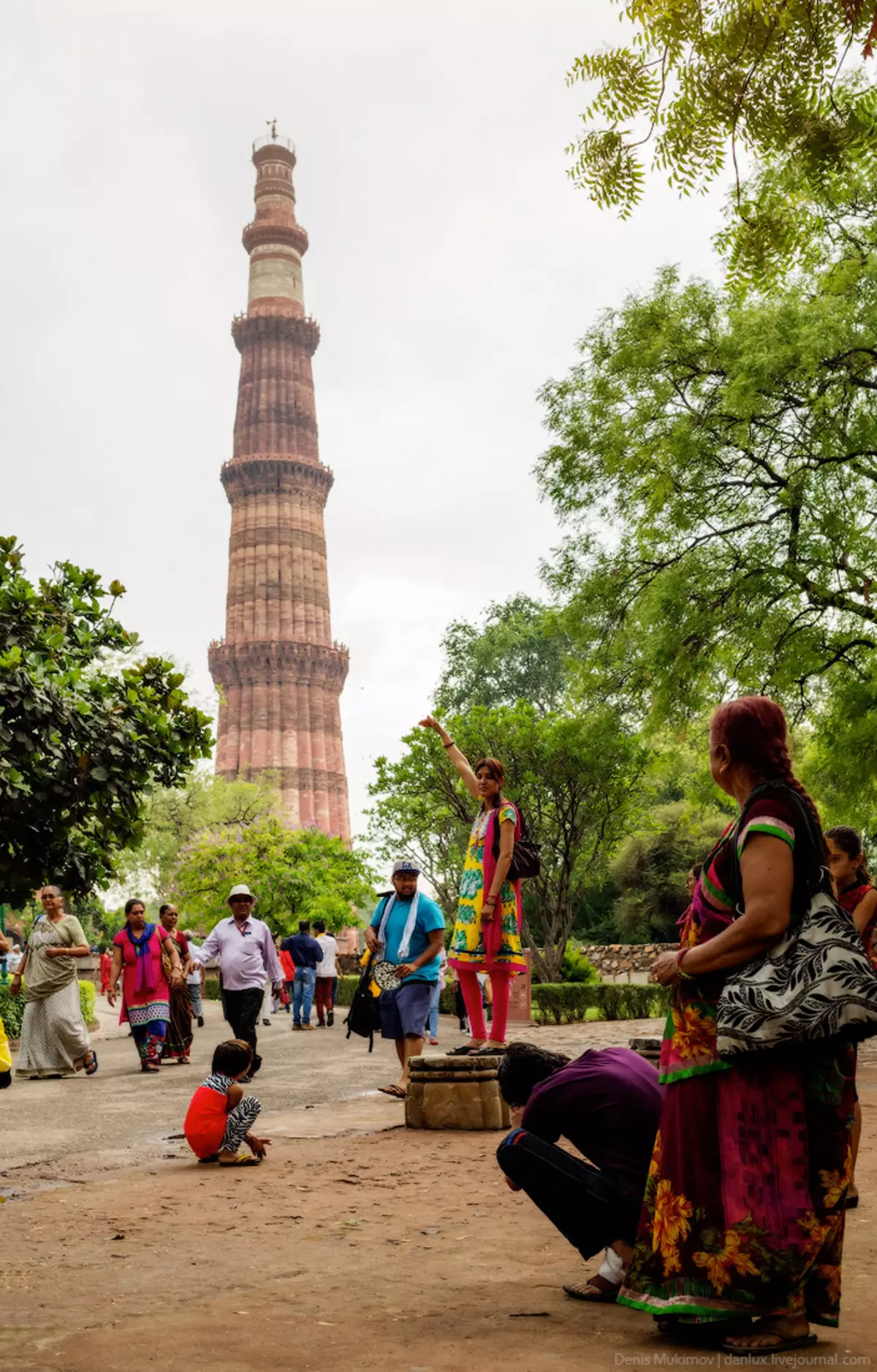 Kutb Minar - a világ legmagasabb tégla minaret