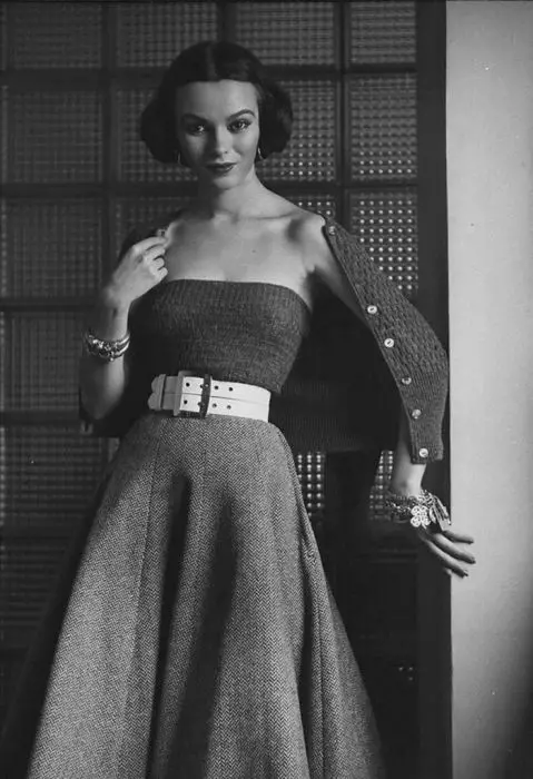 Bukuri Retro: Gratë elegante në punë të zezë dhe të bardhë Nina Lin (Nina Leen) 10212_3