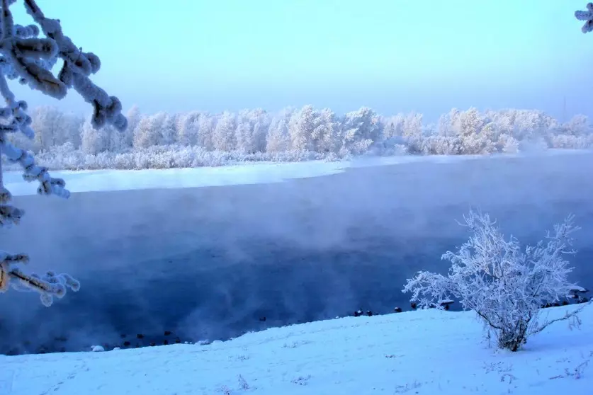 په نټالیا کریسنورسسک عکسونو کې نیلي ژمي 10229_7