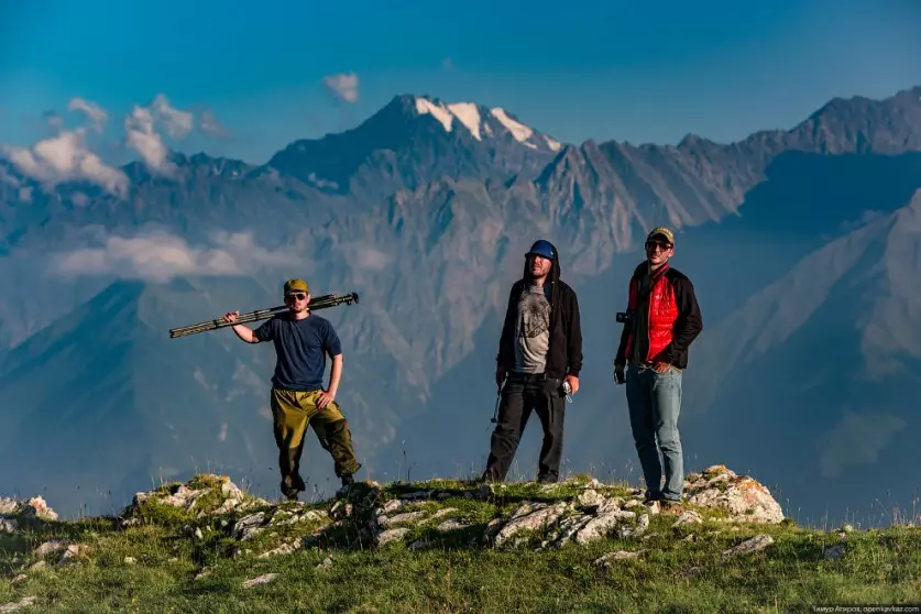 Pejzaĝoj de Ingushetia, Monto Manĝoĉambro. Fotoj de Timur Agirova 10305_18