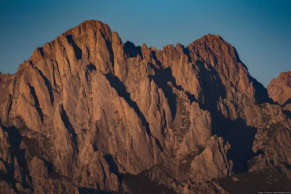 Picos monte TSEI-LOAM.