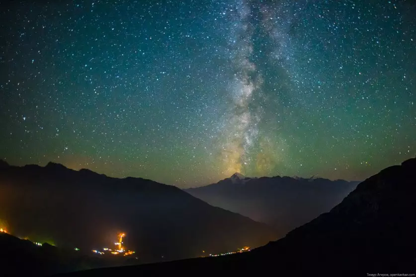 Pejzaĝoj de Ingushetia, Monto Manĝoĉambro. Fotoj de Timur Agirova 10305_9