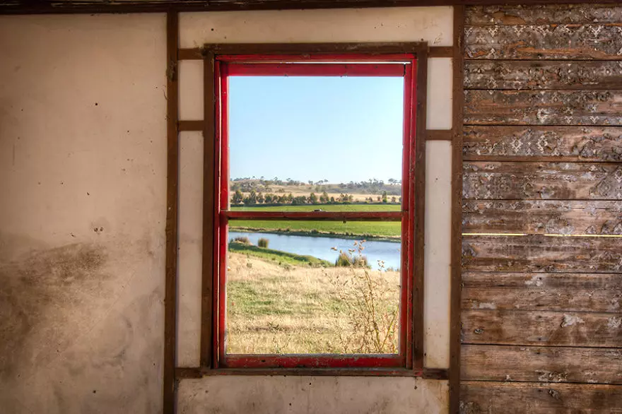 Vista das janelas para a qual mais de 200 anos