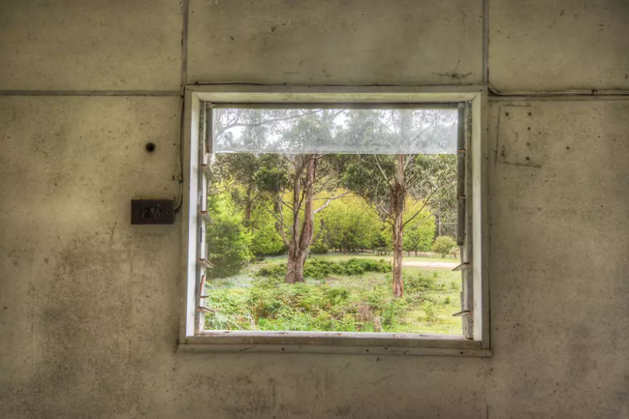 Vista das janelas para a qual mais de 200 anos