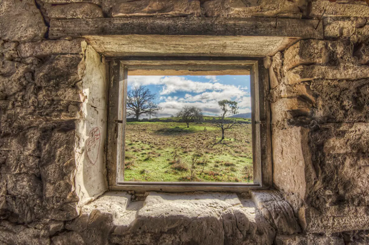 Vista das janelas para a qual mais de 200 anos