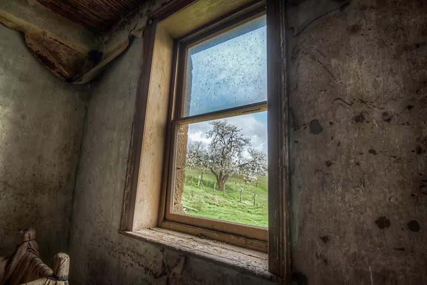 Vista das janelas para a qual mais de 200 anos