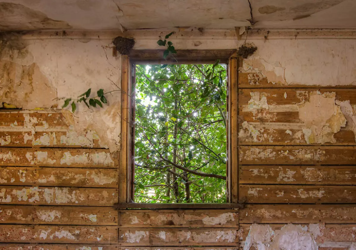 Vista das janelas para a qual mais de 200 anos