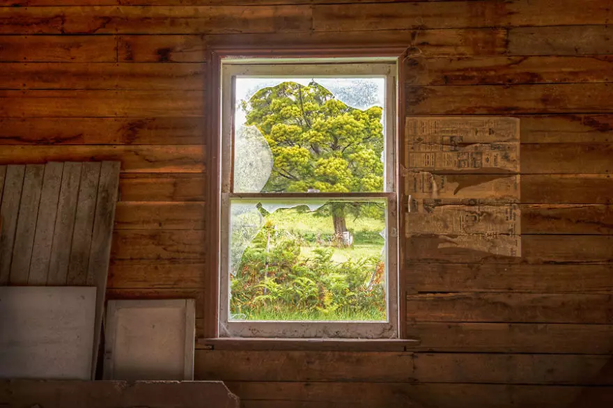 Vista das janelas para a qual mais de 200 anos