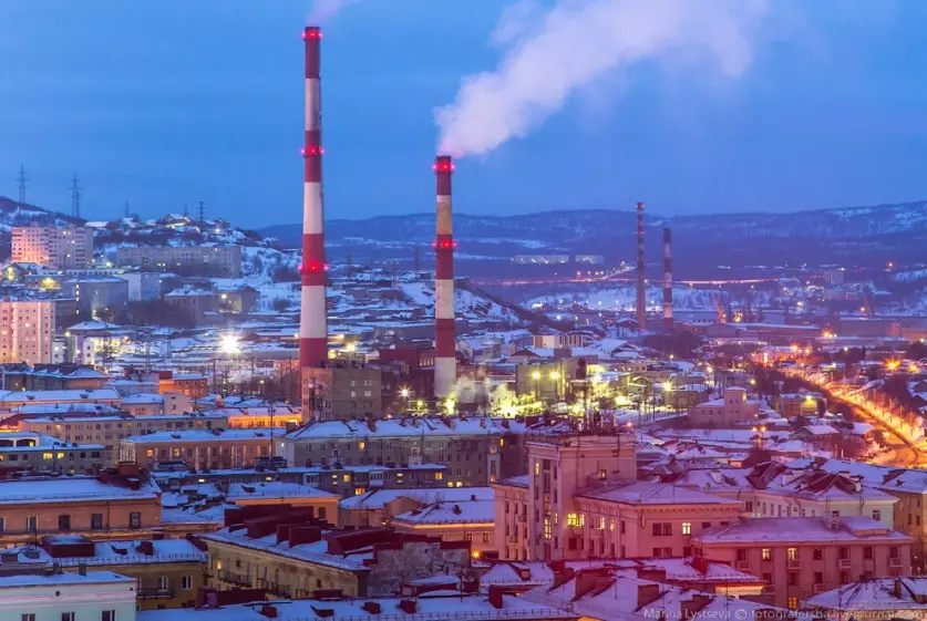 Murmansk จากความสูงจาก Marina Lytseva 10493_16