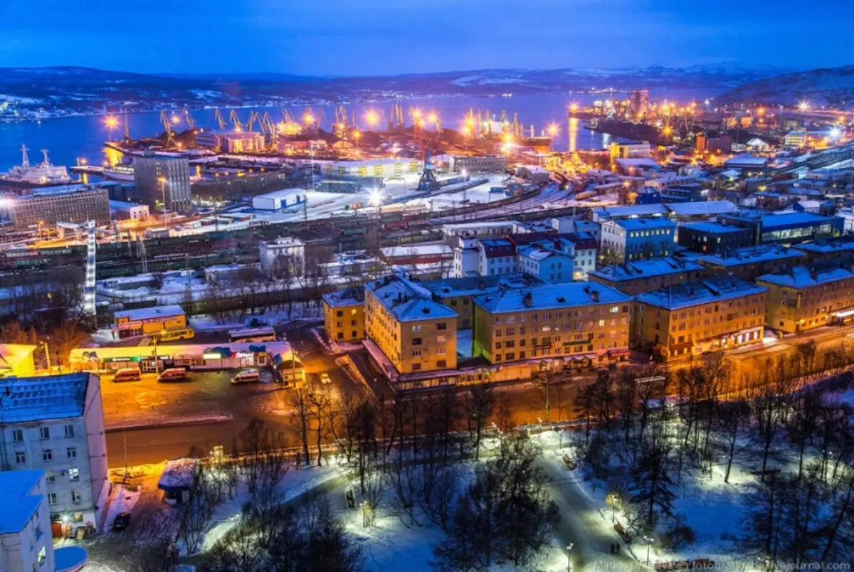 Murmansk จากความสูงจาก Marina Lytseva 10493_17