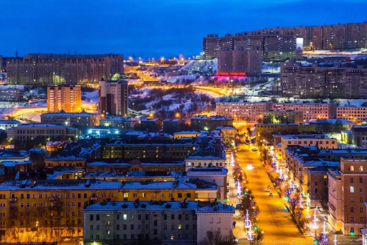 Murmansk จากความสูงจาก Marina Lytseva 10493_5