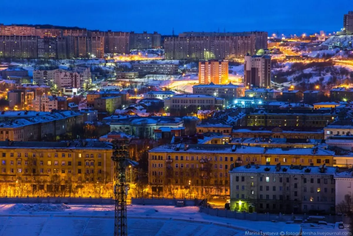 Murmansk จากความสูงจาก Marina Lytseva 10493_8