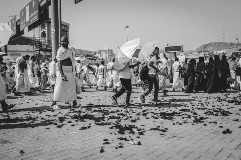 Yasin Osman (Yasin Osman) konumundan Hajj sırasında Mekke'nin ilginç fotoğrafları 10547_10