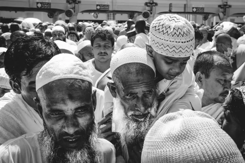 Yasin Osman (Yasin Osman) konumundan Hajj sırasında Mekke'nin ilginç fotoğrafları 10547_11