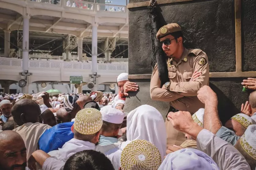 Yasin Osman (Yasin Osman) konumundan Hajj sırasında Mekke'nin ilginç fotoğrafları 10547_12