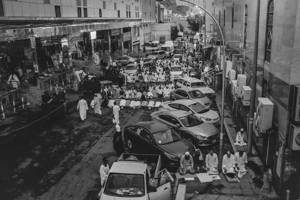 Hajj sırasında Mecca'nın gizli fotoğrafları