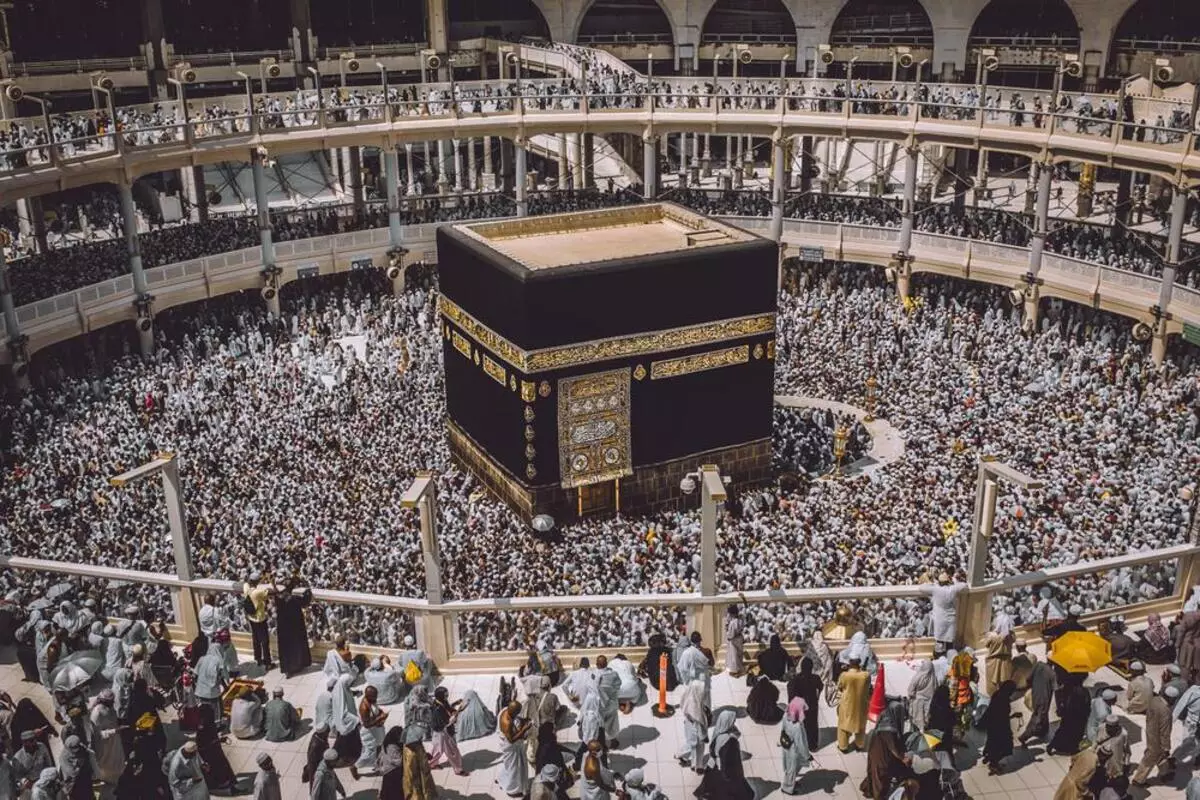 Hajj sırasında Mecca'nın gizli fotoğrafları