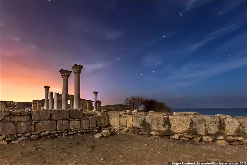 Over Chersonese ... Night Photo Studies Sergey Anashkevich 10806_9