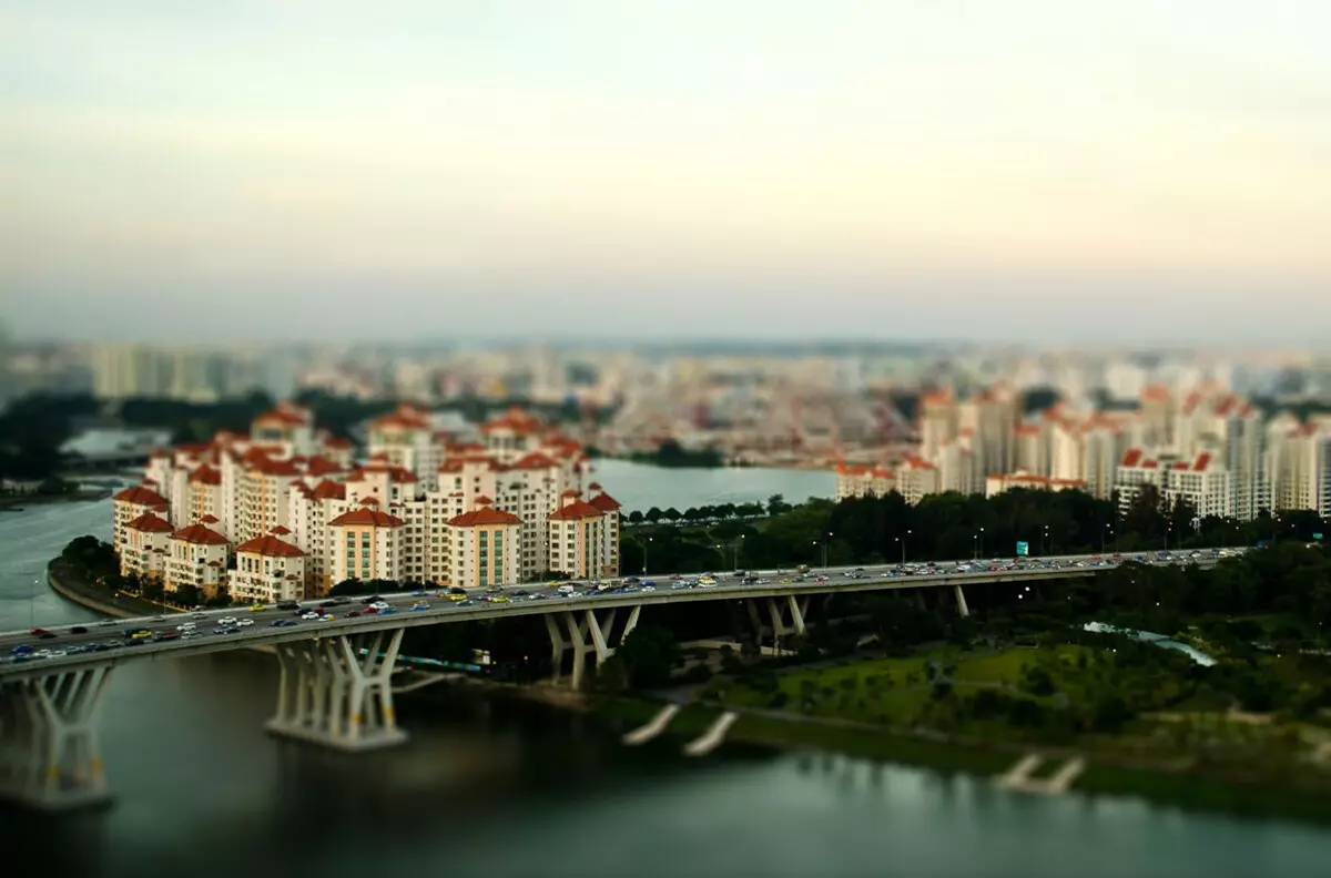 Seperti mainan;)) megalopolises dan kesan tilt-shift 10959_24