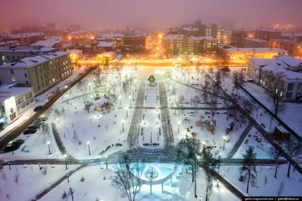 Mirando desde a altura ... Tyumen de inverno de Stepanov Glory (Gelio) 10963_11