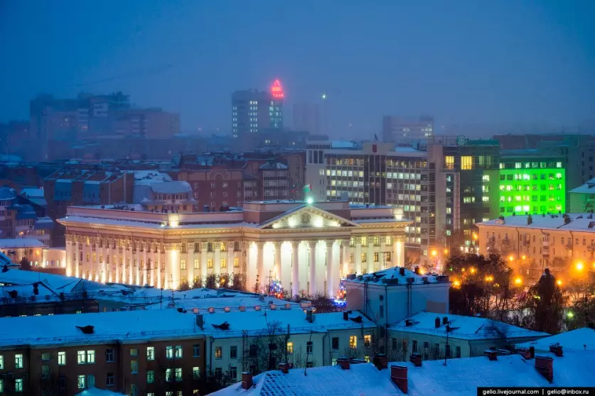 Mirando desde a altura ... Tyumen de inverno de Stepanov Glory (Gelio) 10963_16