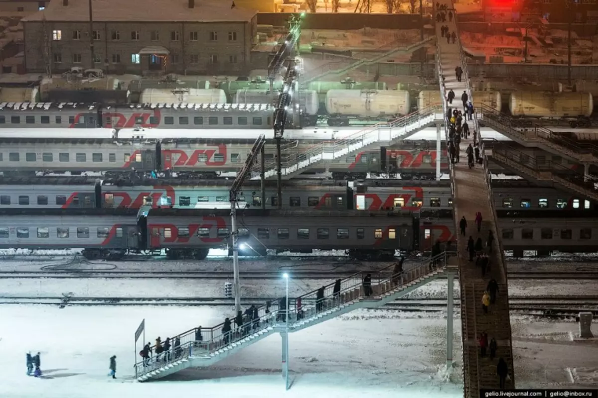 Mirando desde a altura ... Tyumen de inverno de Stepanov Glory (Gelio) 10963_20