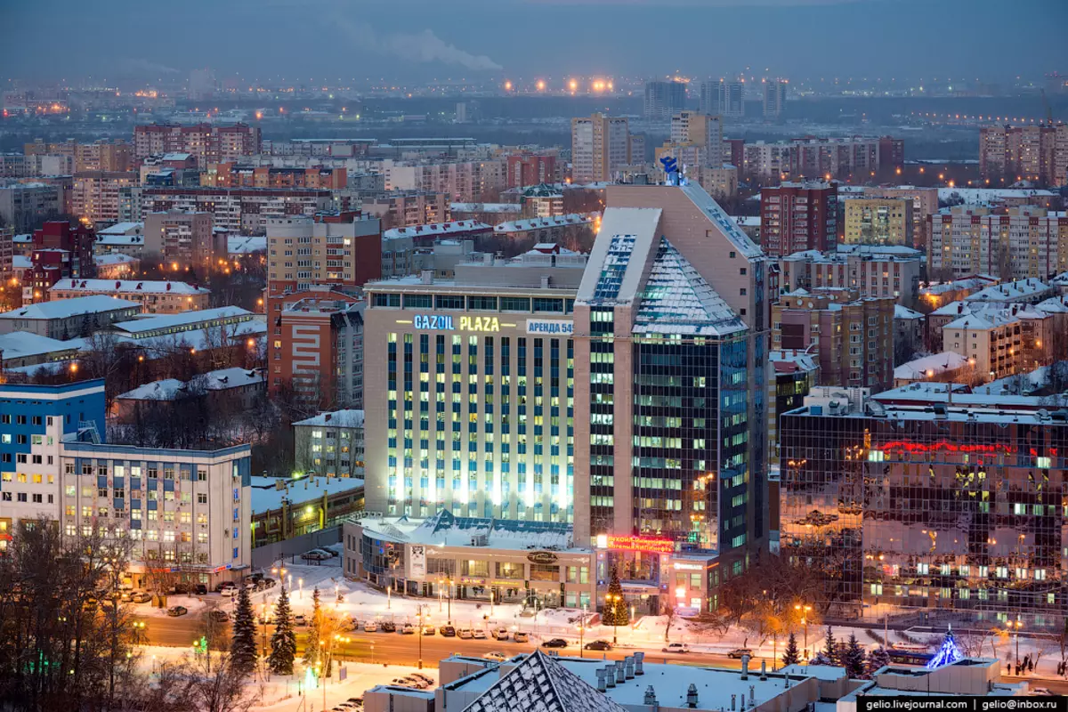 Tyumen de inverno de altura