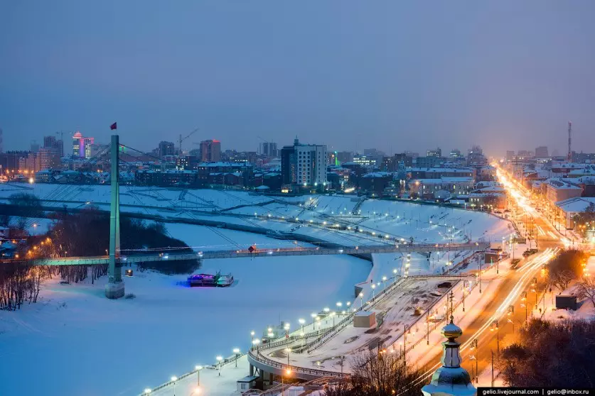 Mirando desde a altura ... Tyumen de inverno de Stepanov Glory (Gelio) 10963_3