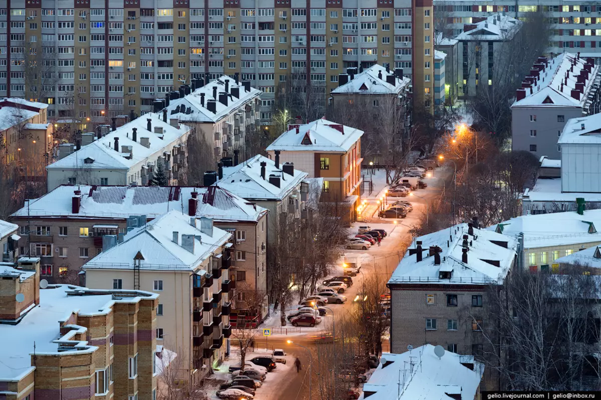 Tyumen de inverno de altura