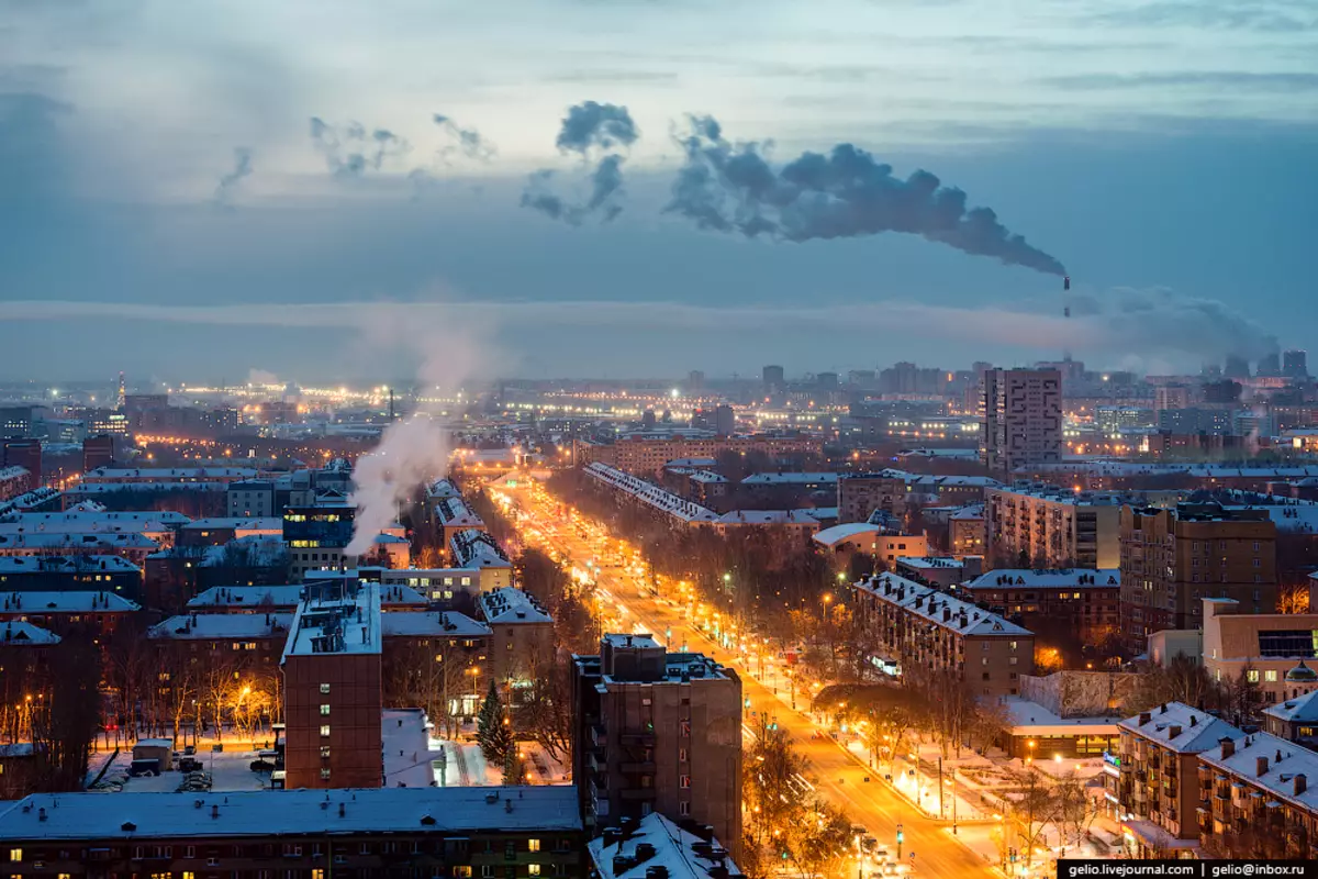 Tyumen de inverno de altura