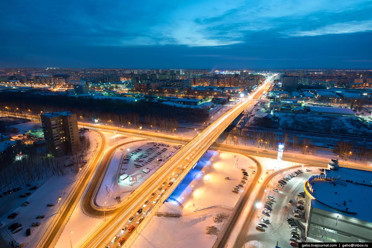 Tyumen de inverno de altura