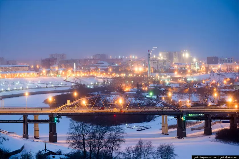 Mirando desde a altura ... Tyumen de inverno de Stepanov Glory (Gelio) 10963_8