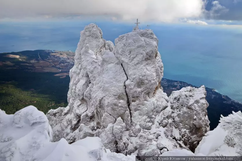 Mount Ai-Petri är brant fiktion! Bilder Yuri Yuhanson 11070_4