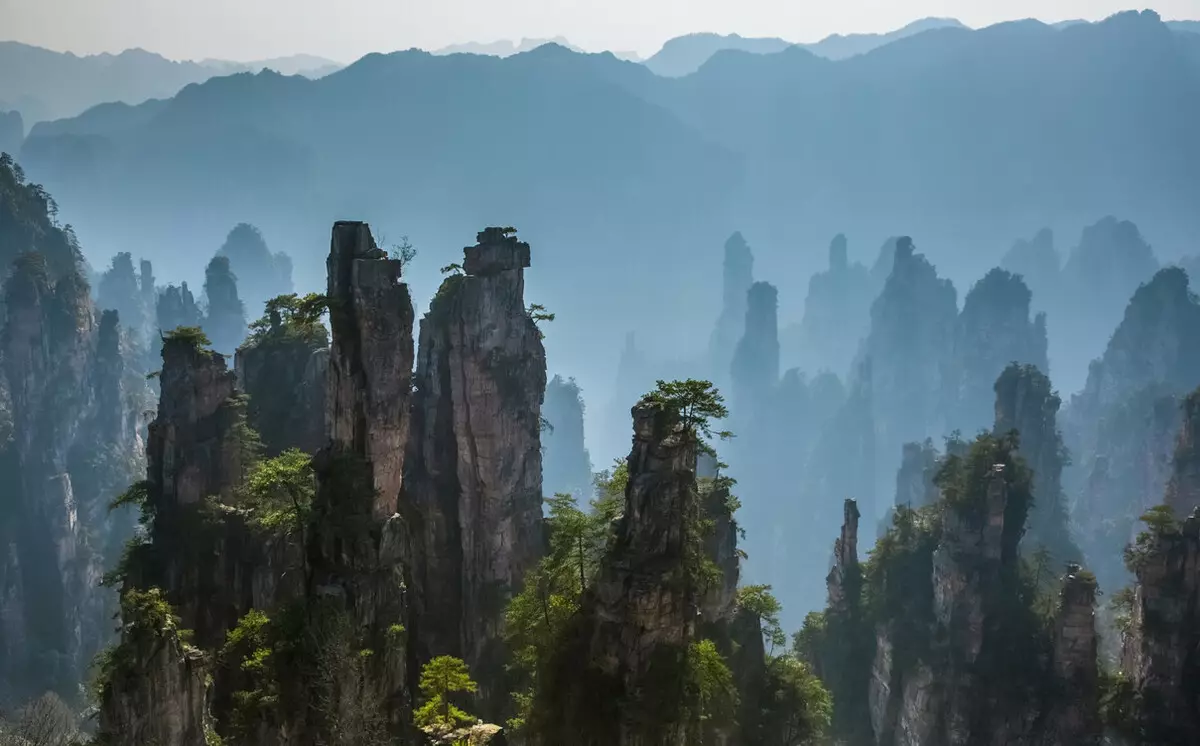 Ăn sương Quartzite Cliffs Zhangjiazie;)) Hình ảnh chóng mặt;)) 11471_22